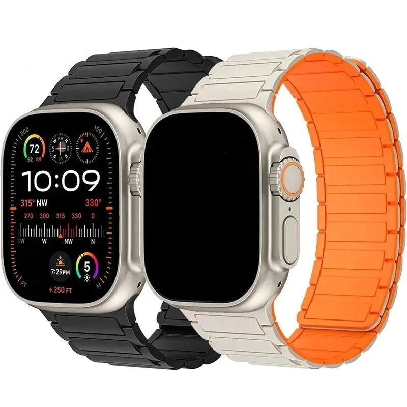 MagnaFlex Pro 2-Pack Magnetic Loop Bands for Apple Watch - Pinnacle