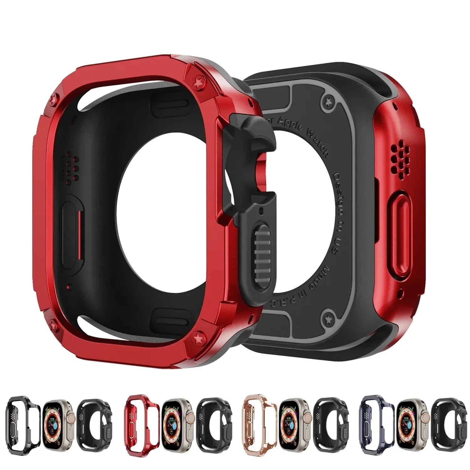 UltraGuard Pro Bumper Case for Apple Watch - Pinnacle Luxuries